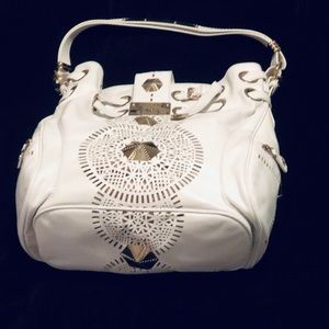 Jimmy Choo | Bags | Jimmy Choo White Soft Leather Bucket Bag | Poshmark